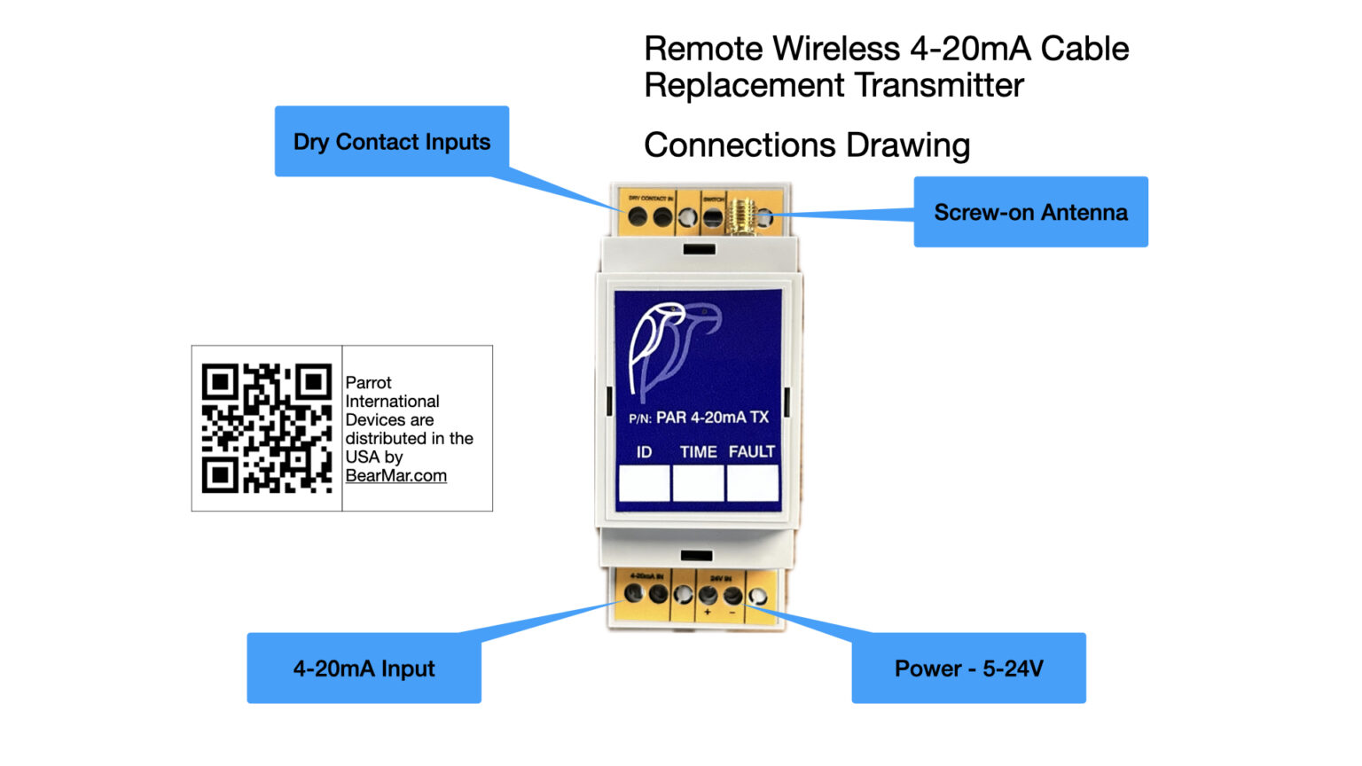 WIRELESS 4-20ma current loop cable replacement